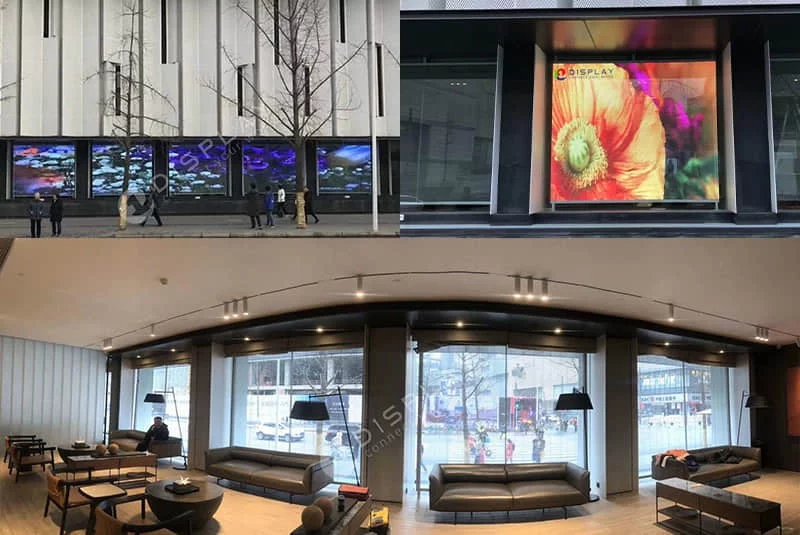 Indoor&Outdoor Transparency Led Screen