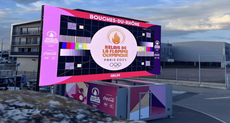 China's LED "Screen" strength, shining Paris Olympic Games!